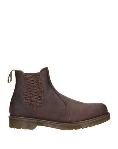 Dr. Martens Ankle Boots Dark Size Soft Leather, Textile Fibers