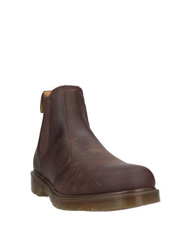 Dr. Martens Ankle Boots Dark Size Soft Leather, Textile Fibers