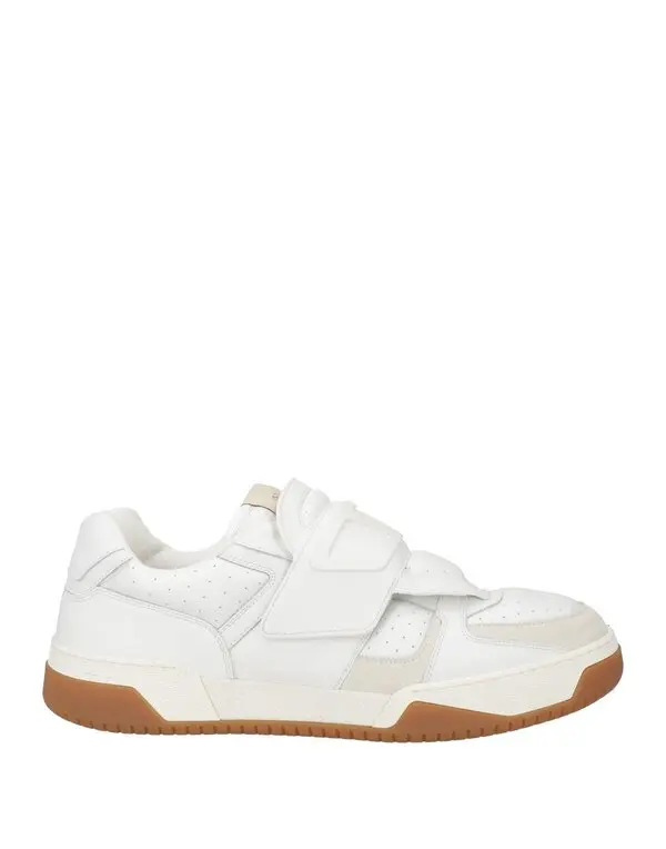 Valentino Garavani Sneakers Size Leather, Textile Fibers - White