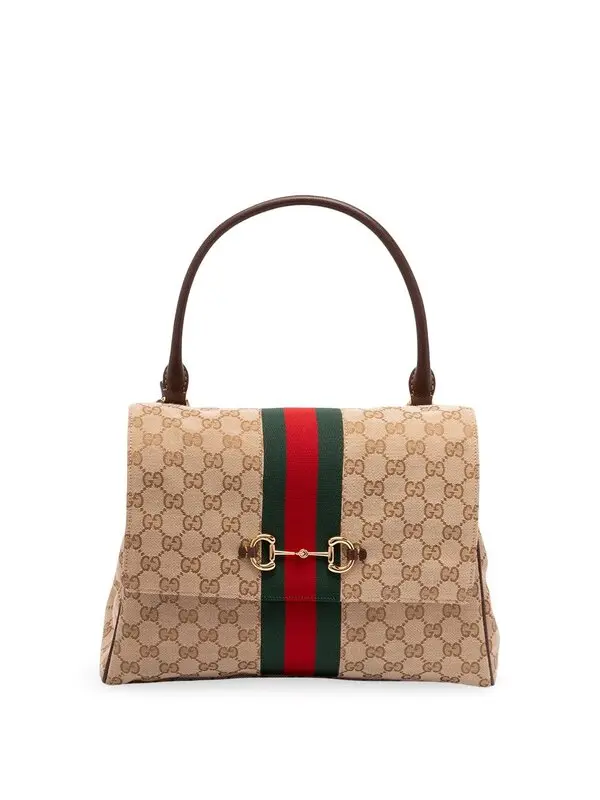Gucci Paparazzo Gg Medium Handbag - Cream