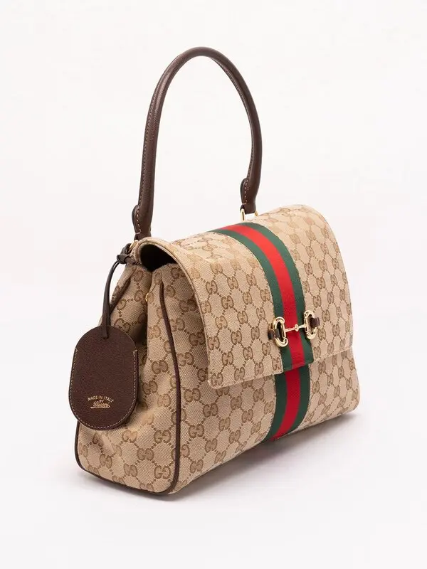 Gucci Paparazzo Gg Medium Handbag - Cream