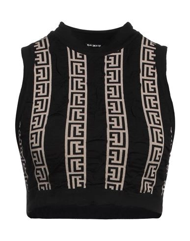 Balmain Top Size Wool, Viscose, Polyamide, Elastane, Polyester