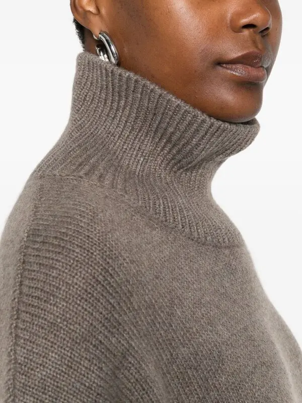 LISA YANG Heidi Cashmere Turtle-neck Sweater
