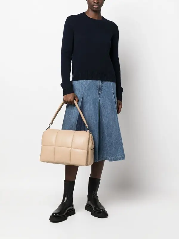 LISA YANG Mable Cashmere Crewneck Sweater - Blue
