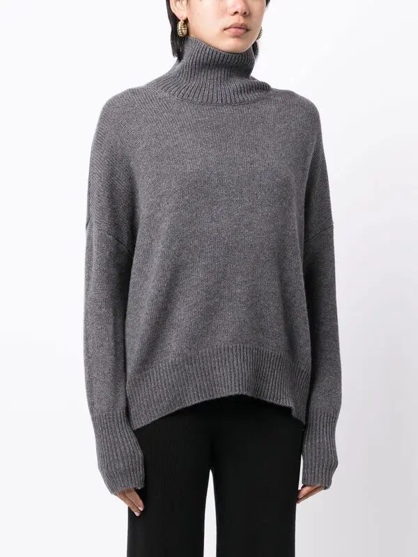 LISA YANG Heidi Cashmere Turtleneck Sweater