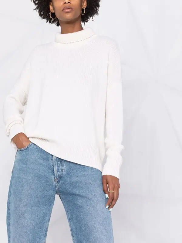 LISA YANG Heidi Cashmere Turtleneck Sweater