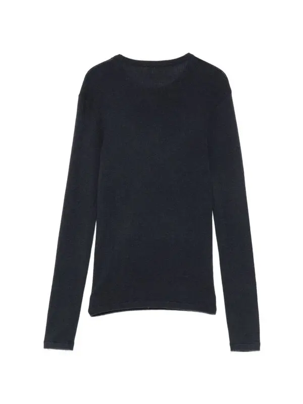 LISA YANG Vivian Cotton And Cashmere T-shirt - Blue
