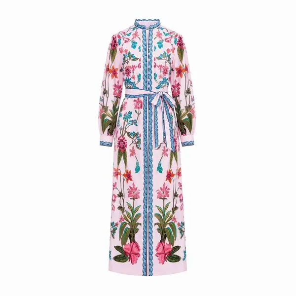 RAISHMA Valentina Floral Dress - Pink