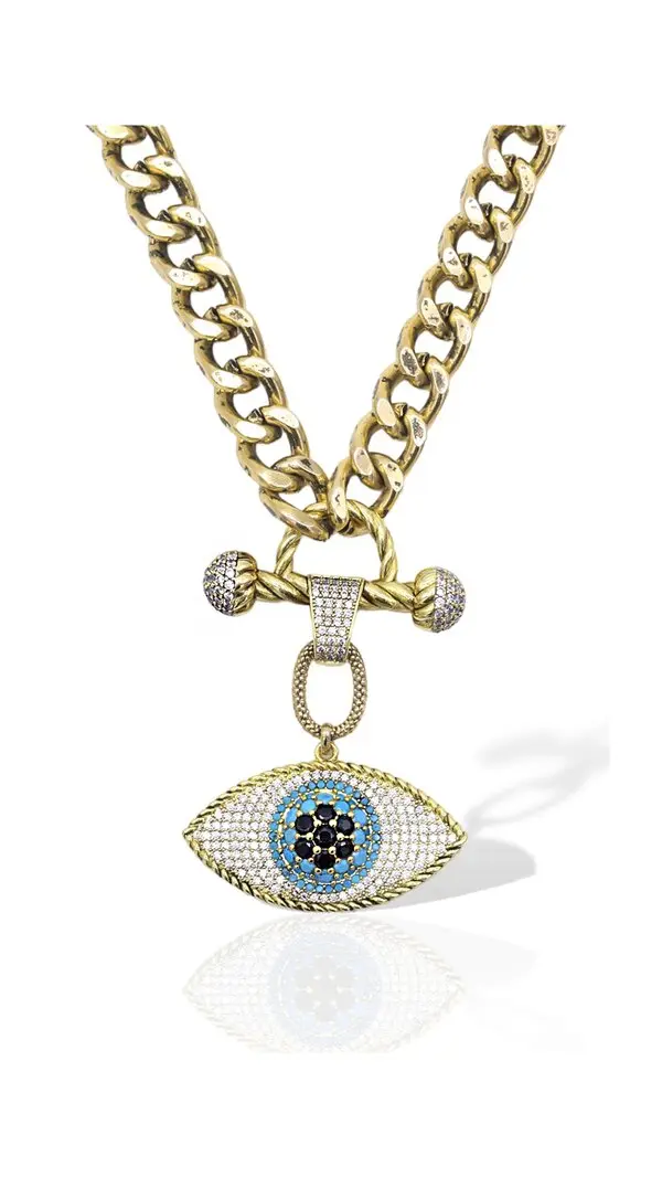 BAYEMEYC Mare Evil Eye Necklace