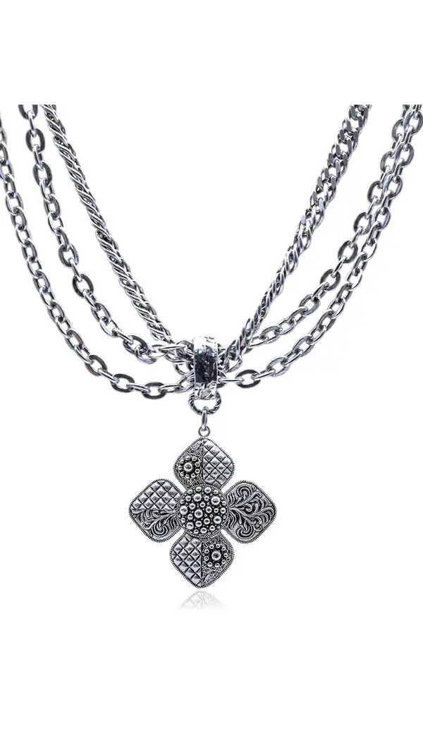 BAYEMEYC Giardino Multi Chain Necklace