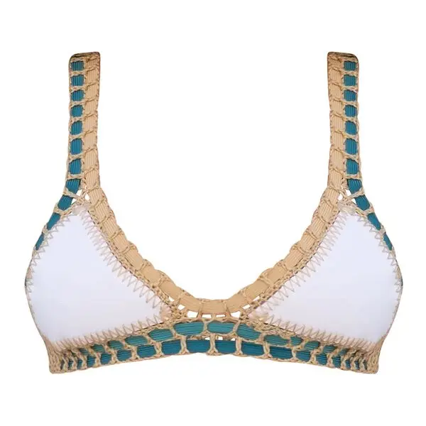 LUXSEA SWIMWEAR Santorini Crochet Bikini Top