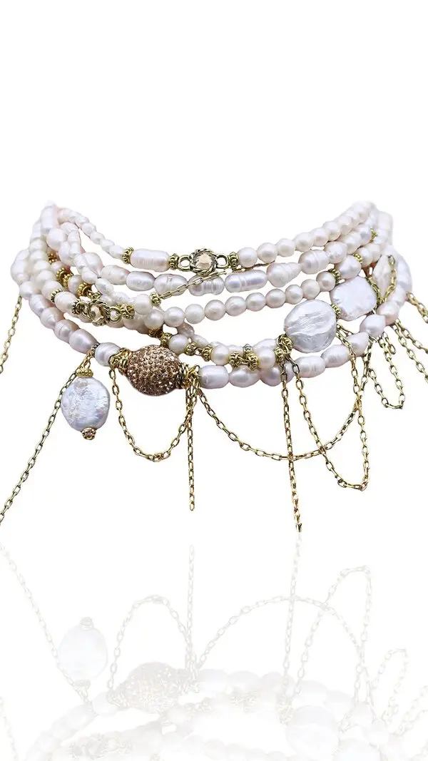 BAYEMEYC Gitano Pearl Necklace