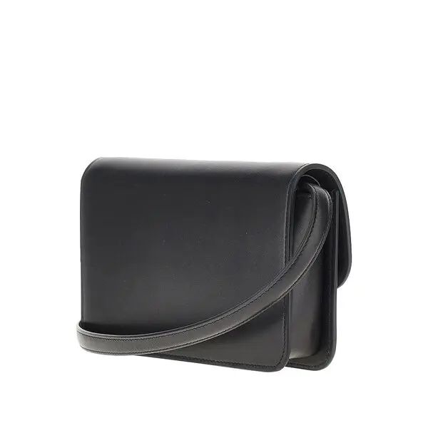TOTEME T-lock Leather Pouch With Shoulder Strap