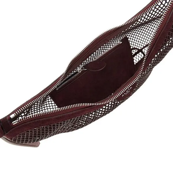 Alaïa One Piece Demi Lune Net Shoulder Bag