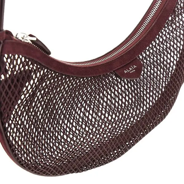 Alaïa One Piece Demi Lune Net Shoulder Bag
