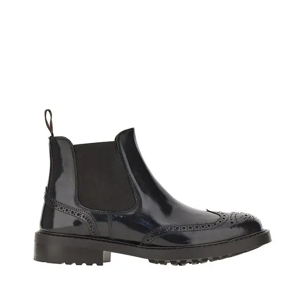 JUAN LACARCEL BY CALCE Spazzolato Leather Chelsea Boots