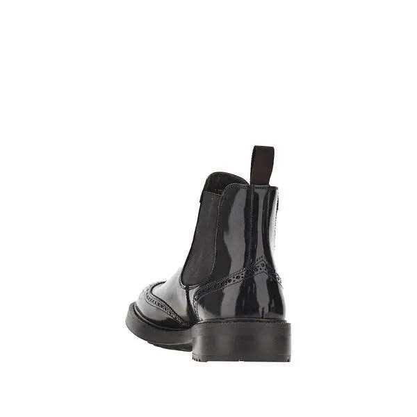 JUAN LACARCEL BY CALCE Spazzolato Leather Chelsea Boots