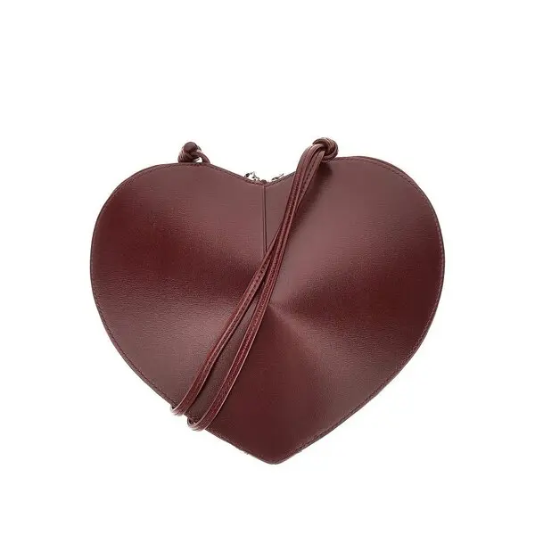 Alaïa Le Coeur Leather Crossbody Bag