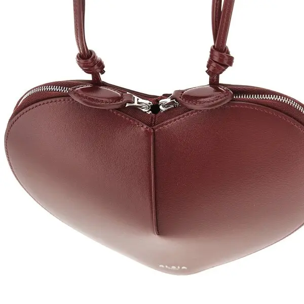 Alaïa Le Coeur Leather Crossbody Bag