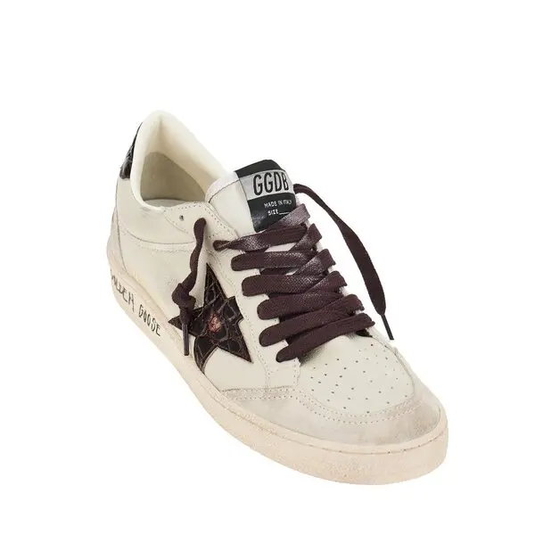 GOLDEN GOOSE Ballstar Leather Sneakers