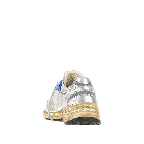 GOLDEN GOOSE Running Dad Mesh And Leather Sneakers