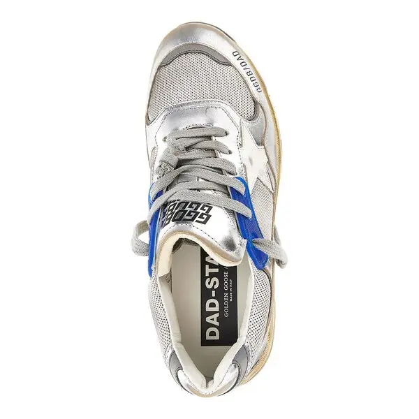 GOLDEN GOOSE Running Dad Mesh And Leather Sneakers