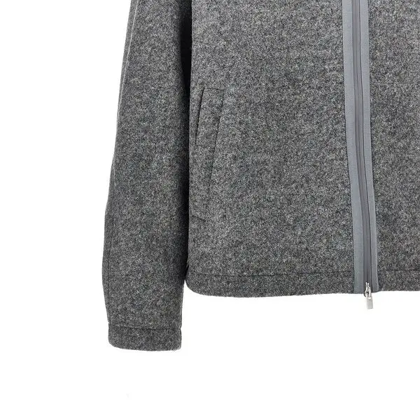 Herno Wool-blend Hooded Blouson Jacket