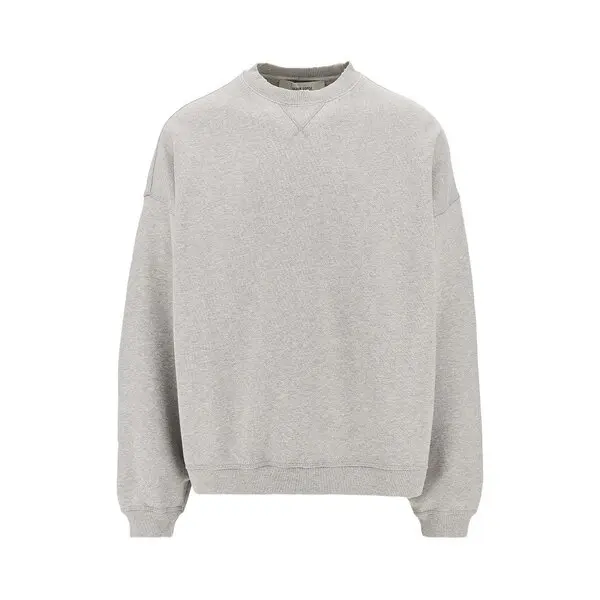 GOLDEN GOOSE Cotton Weathirt With Bouclé Fabric Logo