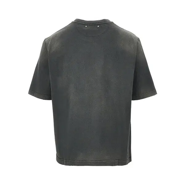 GOLDEN GOOSE Vintage Effect Relaxed Fit T-hirt