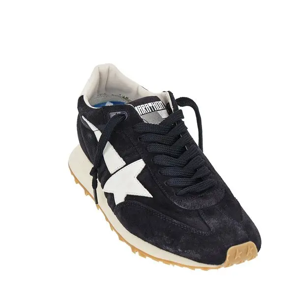 GOLDEN GOOSE Running Marathon Suede Leather Sneakers