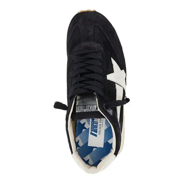 GOLDEN GOOSE Running Marathon Suede Leather Sneakers