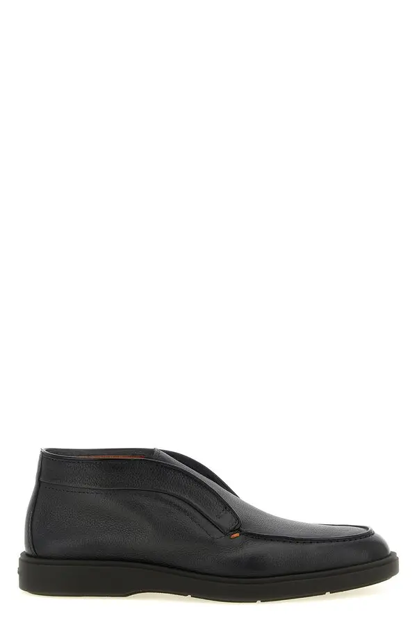 Santoni Digits Leather Boots