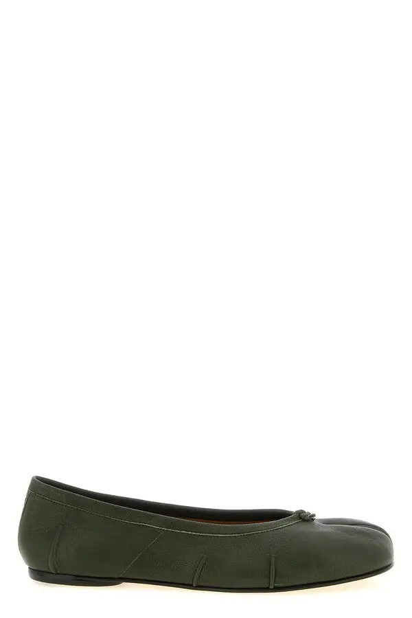 MAISON MARGIELA Tabi New' Ballet Flats - Green