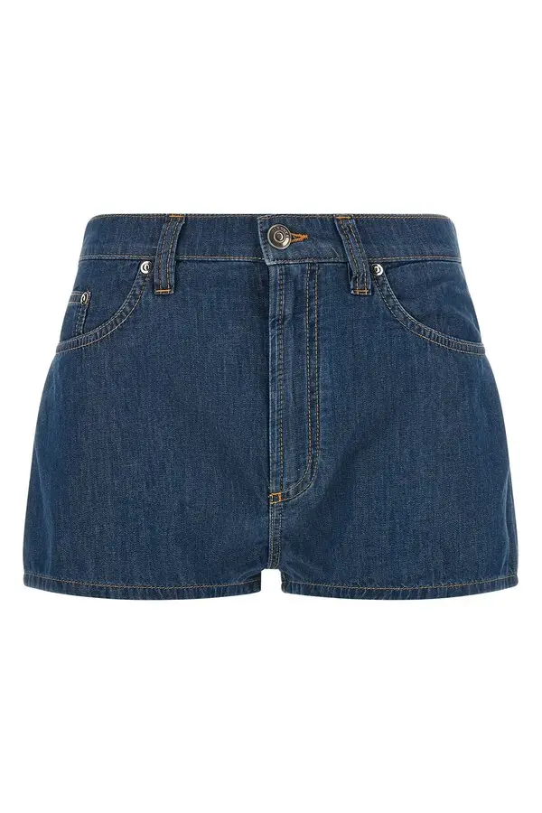 Versace Chambray Denim Shorts