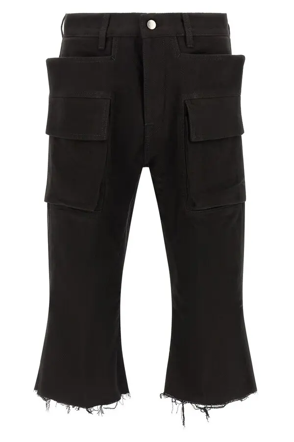 Rick Owens Cargo Bolan Cutoffs Trousers