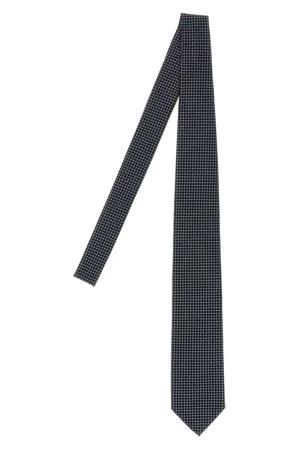 Brioni Silk Tie - Blue