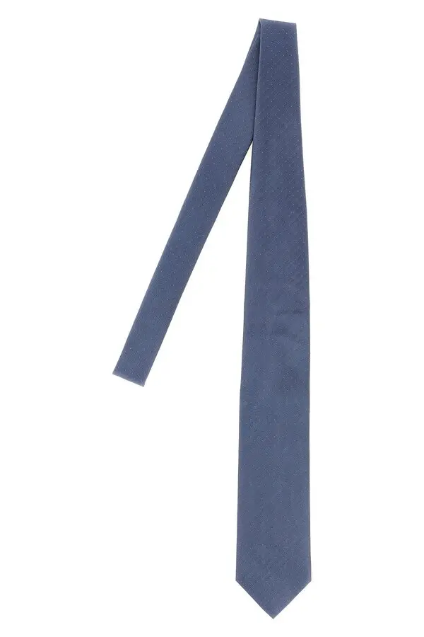 Brioni Silk Tie - Blue