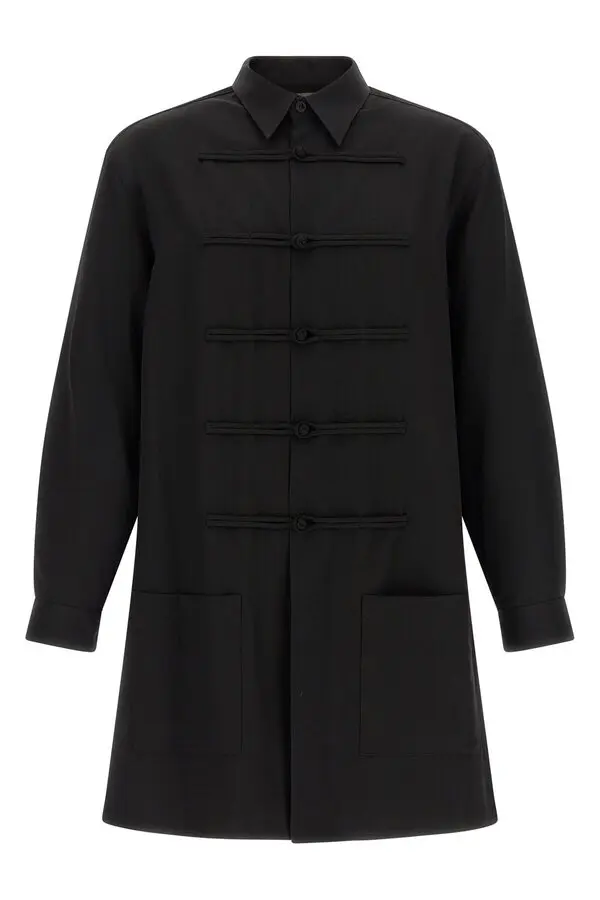 Yohji Yamamoto China Button' Shirt