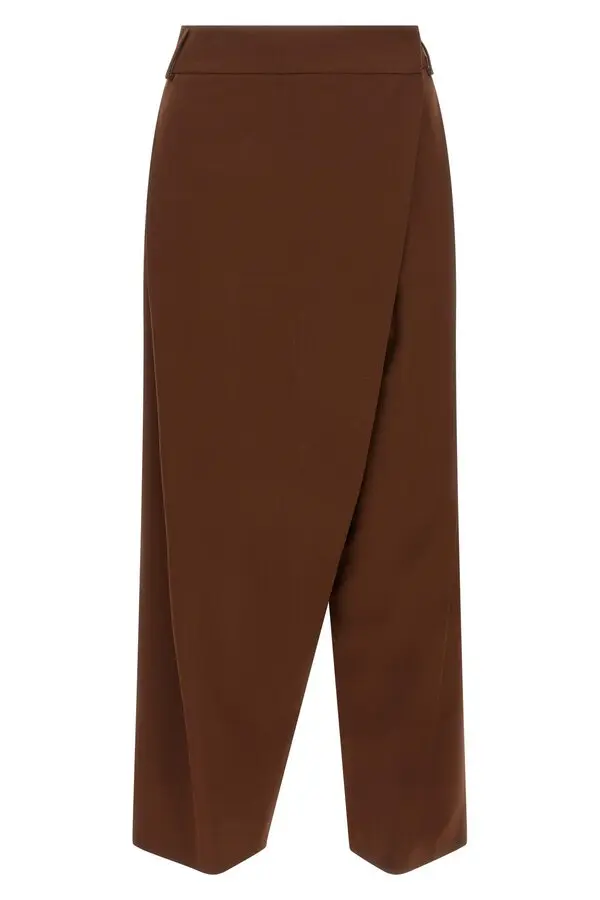 Alberto Biani Asymmetrical Panel Pants