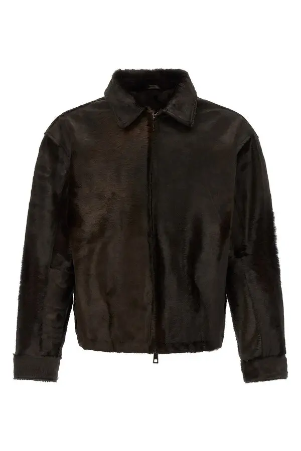 GIORGIO BRATO Pony Hair Jacket