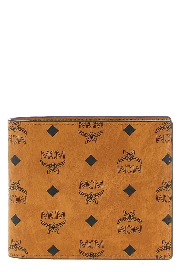 Mcm Bifold Wallet - Brown