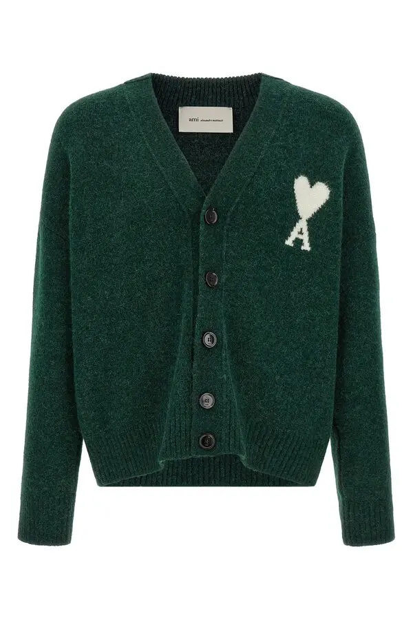 AMI Paris De Coeur' Cardigan