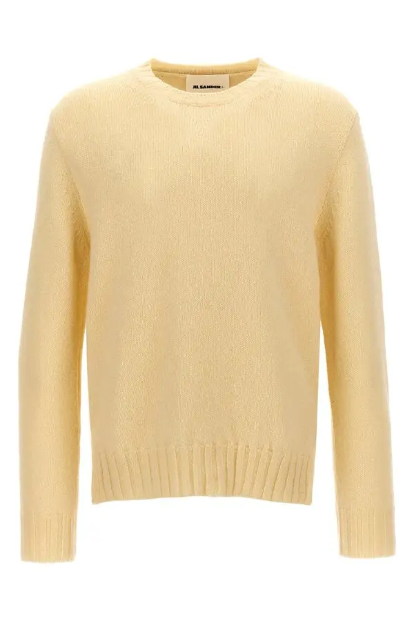 JIL SANDER Wool Sweater - Beige