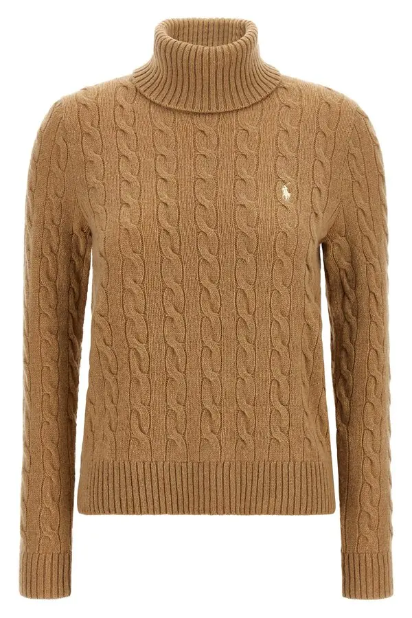 Polo Ralph Lauren Braided Turtleneck Sweater