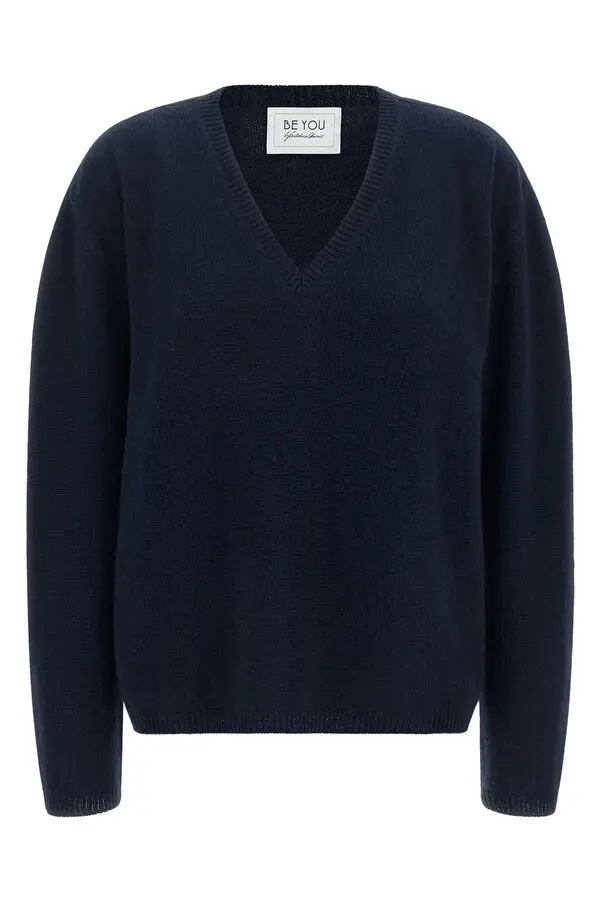 BE YOU V-neck Cashmere Pullover