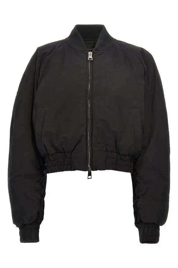 Andamane Sierra' Cropped Bomber Jacket