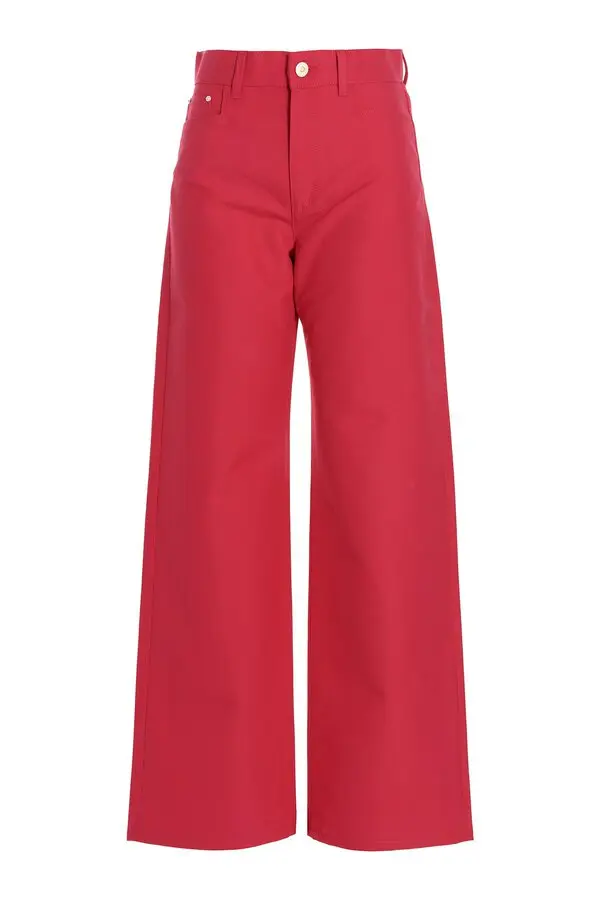 WANDLER Cotton Flare Pants