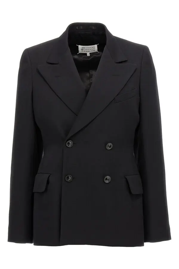 MAISON MARGIELA Wool Double-breasted Blazer
