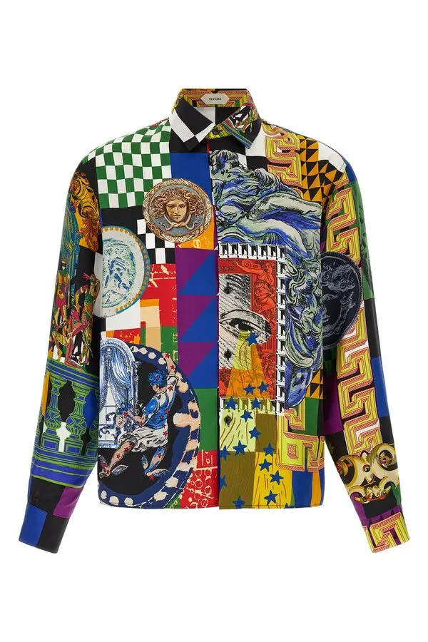 Versace Medusa Collage' Shirt