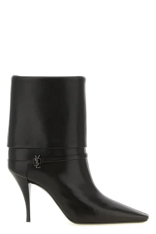 Saint Laurent Niki' Ankle Boots - Brown